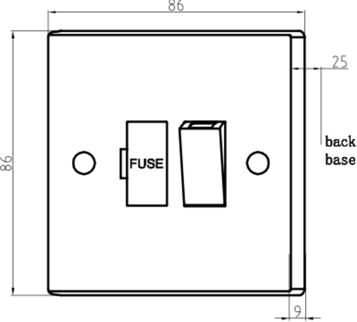 13A Switched Fused Spur Unit | ML Accessories